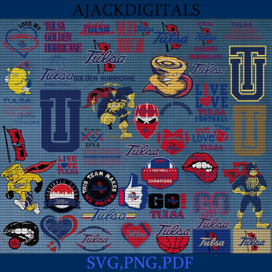 High Quality Tulsa College SVG, Football, Golden Hurricane SVG ...