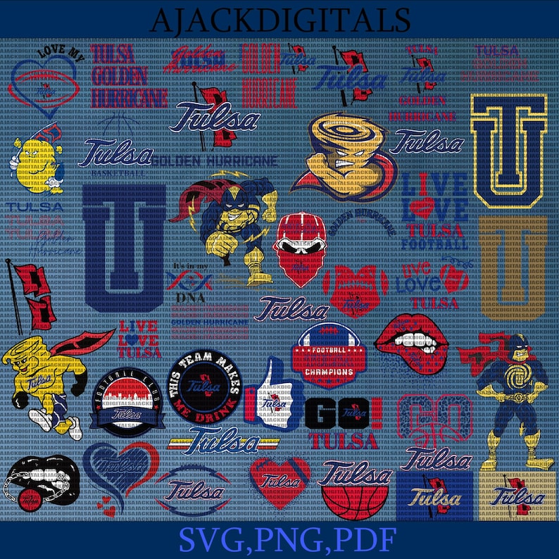 High Quality Tulsa College SVG, Football, Golden Hurricane SVG ...
