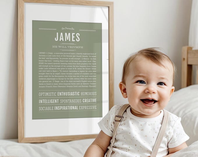 Personalized First Name Meaning Art Print-name Meaning-naomi Name-8x10 ...