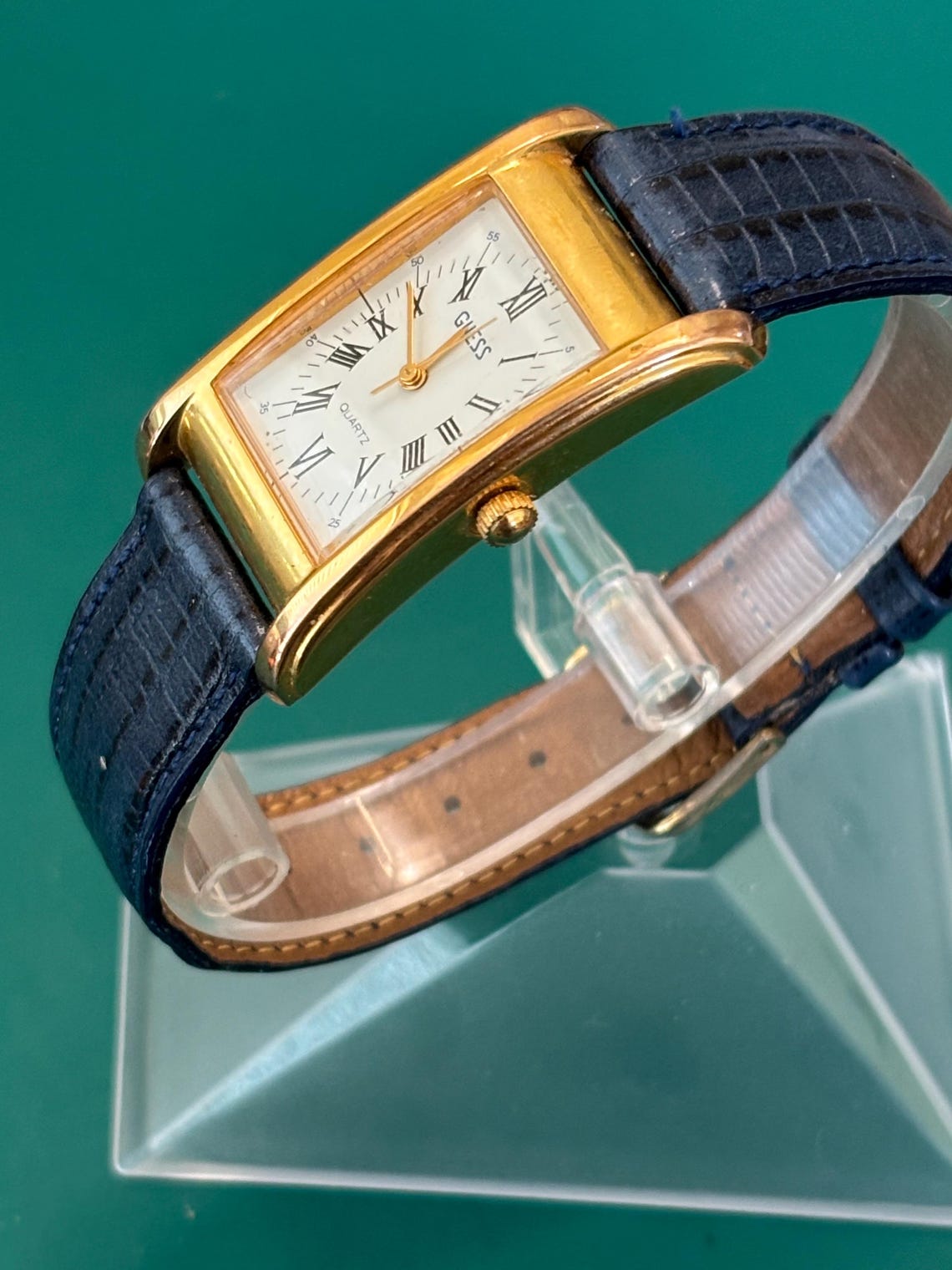 Guess Ladies Tank Style Watch With New Battery - Etsy