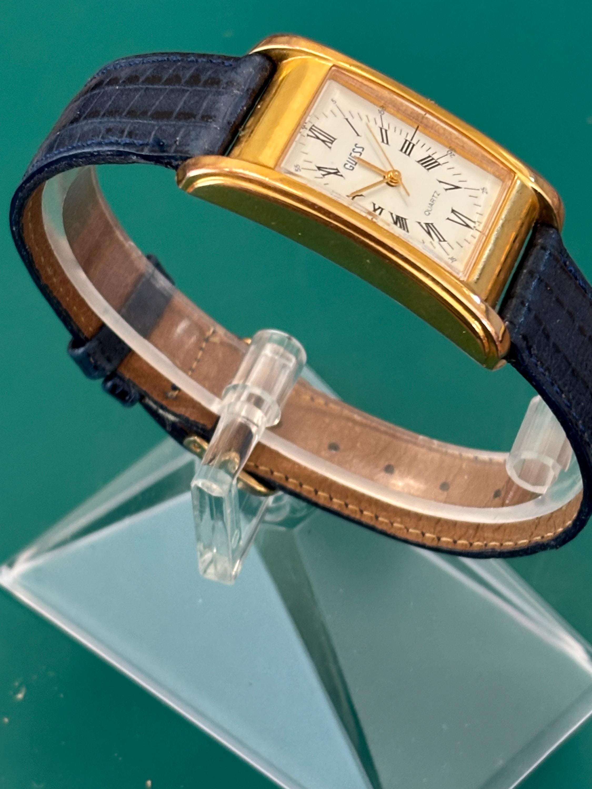 Guess Ladies Tank Style Watch With New Battery - Etsy