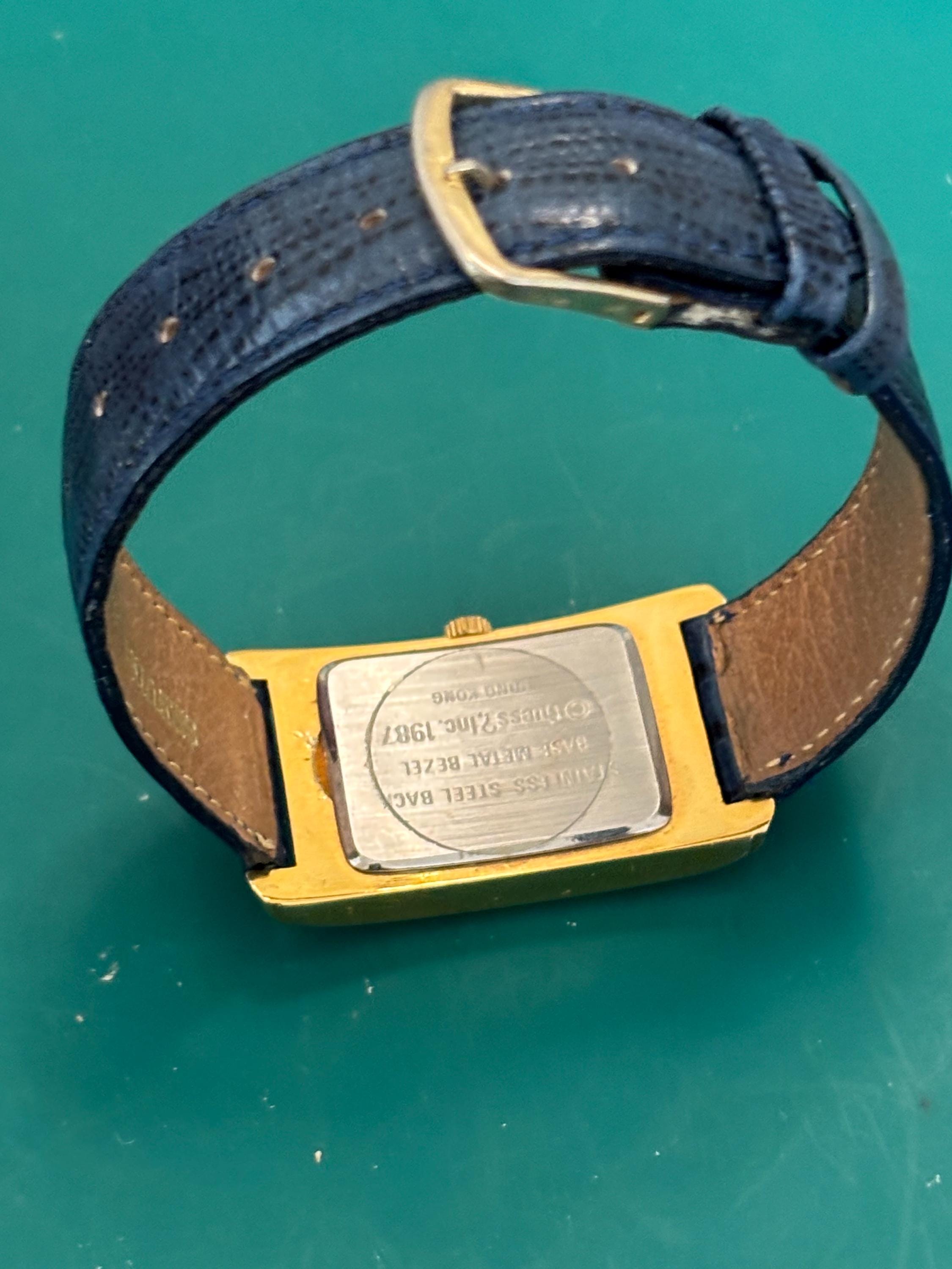 Guess Ladies Tank Style Watch With New Battery - Etsy