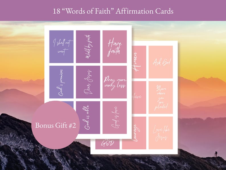 Bible Verse Cards Digital Download NIV 30 Day Scripture Printable One ...