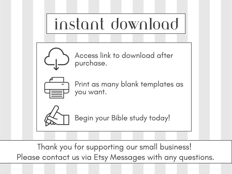 Men's Bible Study Templates Printable SOAP Method, Inductive, Verse ...