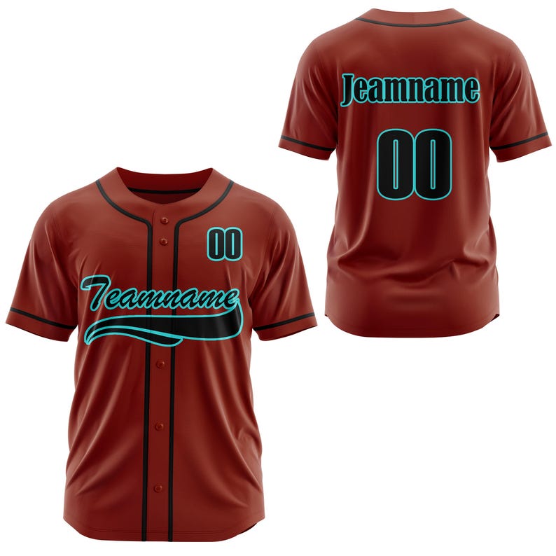 Custom Team Name Baseball Uniforms，gradient Baseball Uniforms ...