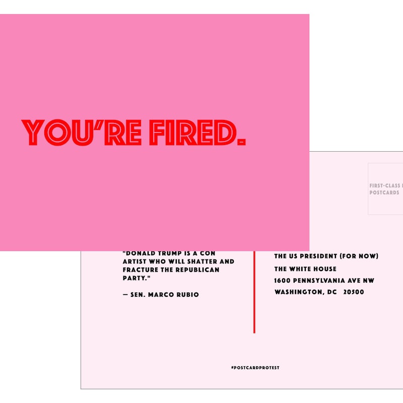 Trump Postcard - Etsy