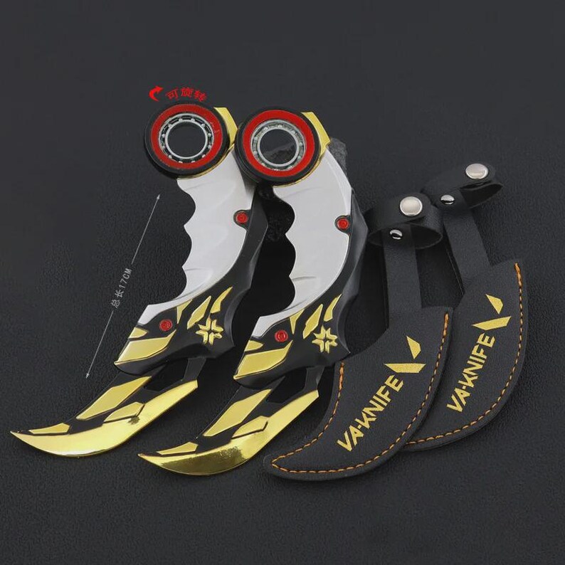Valorant Karambit Knife – Realistic Rotatable Valorant Knife Toy ...