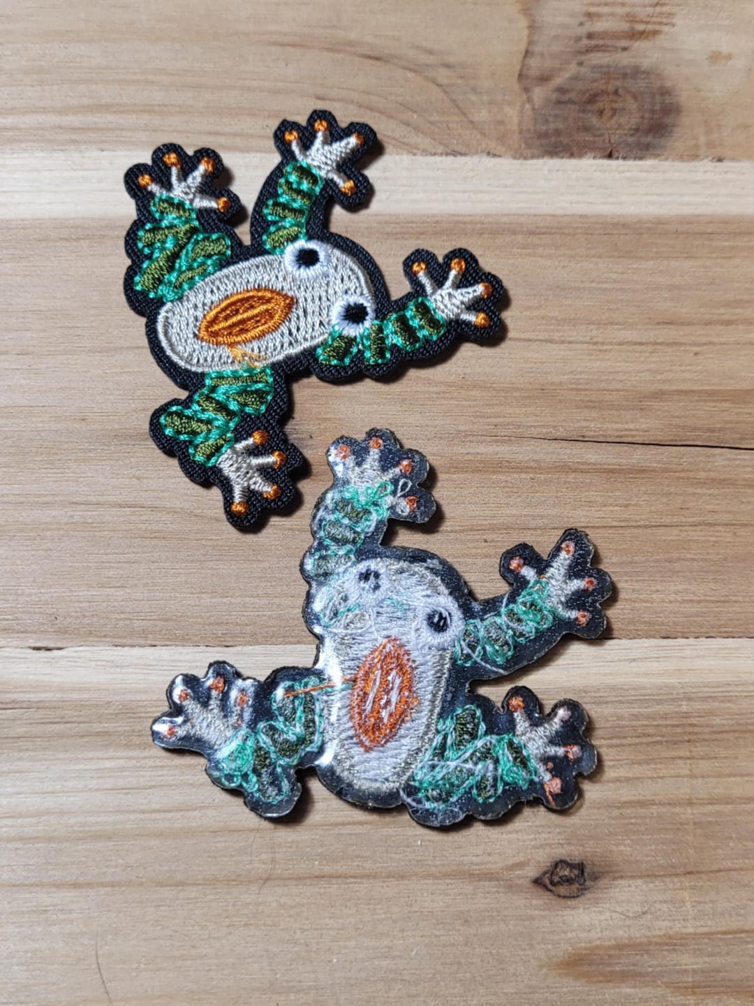 Iron On/sew on Frog Patches - Etsy