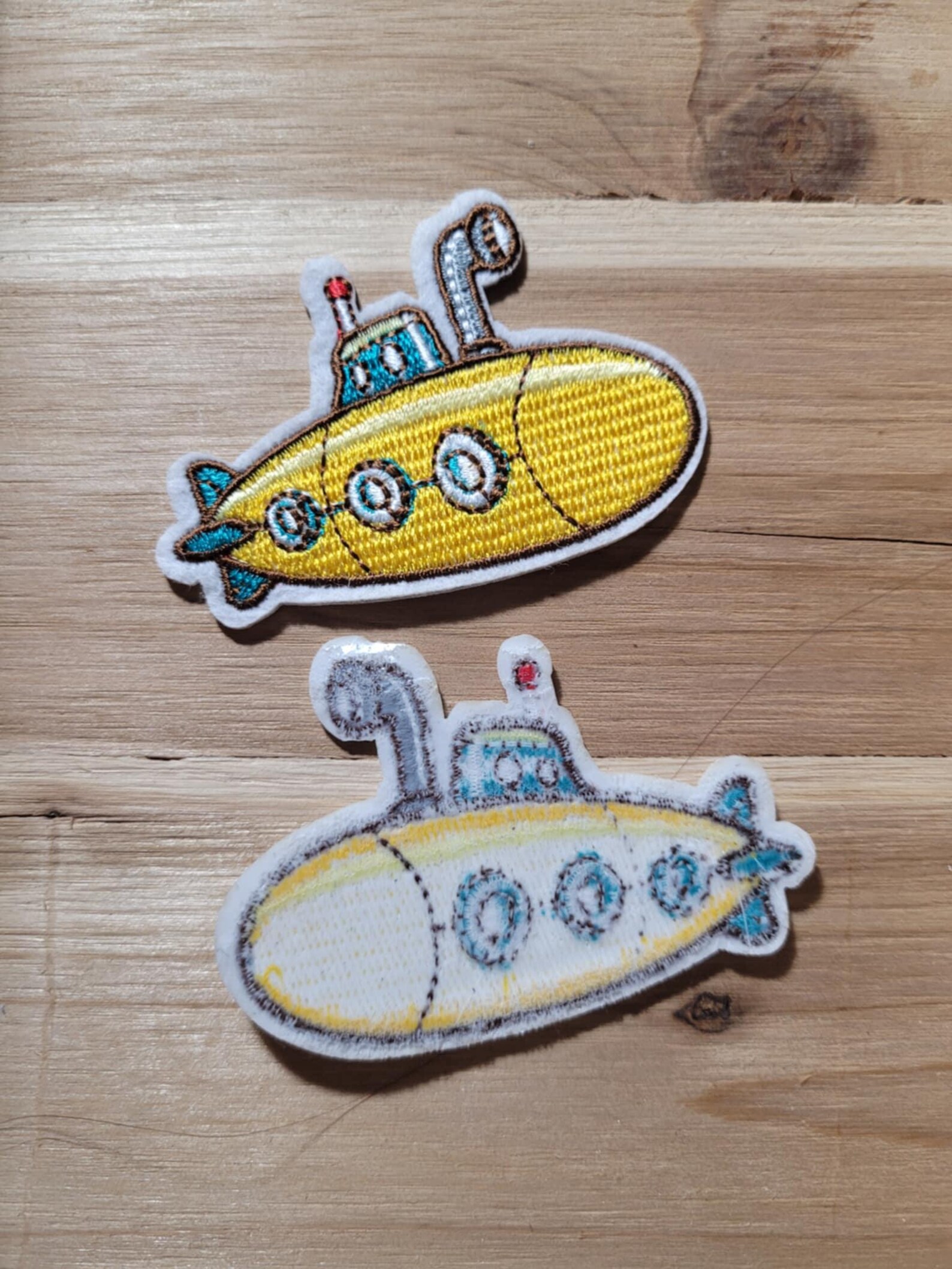 Iron On/sew on Submarine Patches - Etsy