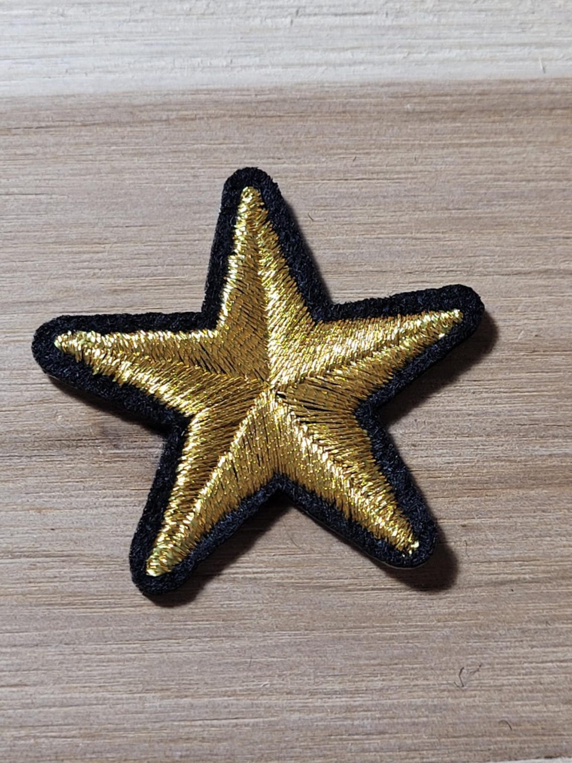 Iron On/sew on Gold Star Patches - Etsy