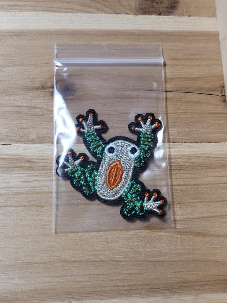 Iron On/sew on Frog Patches - Etsy