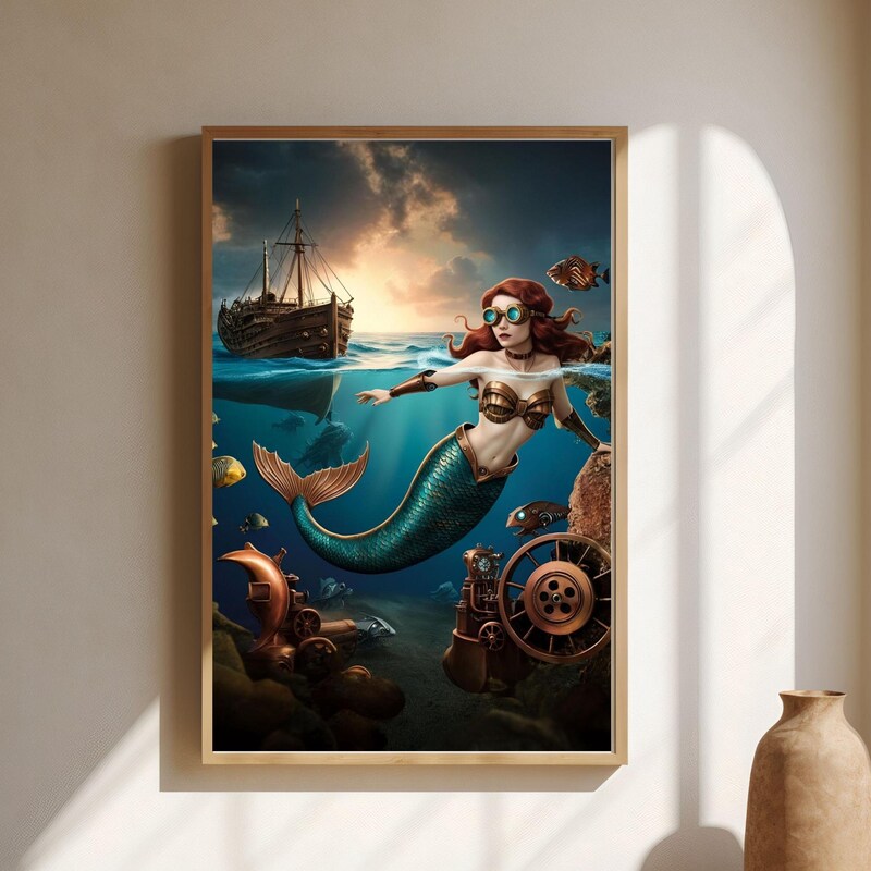 Steampunk Mermaid - Etsy