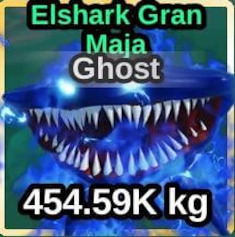 Roblox-fish It-secret -fishes_1× El Shark Gran Maja Random Kg/mutation ...