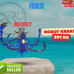 Kraken Fish It Roblox - Etsy