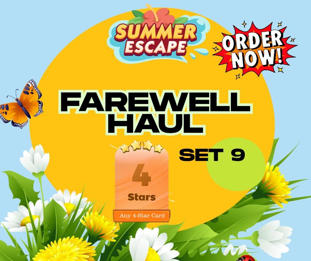 Farewell Haul-set9-mono_poly_go_mogo 4 Star Stickers - Etsy