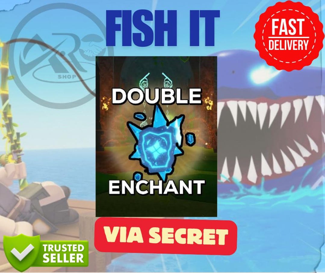 Roblox-fish It-secret -fishes_transcended Stone_double Enchant (via ...