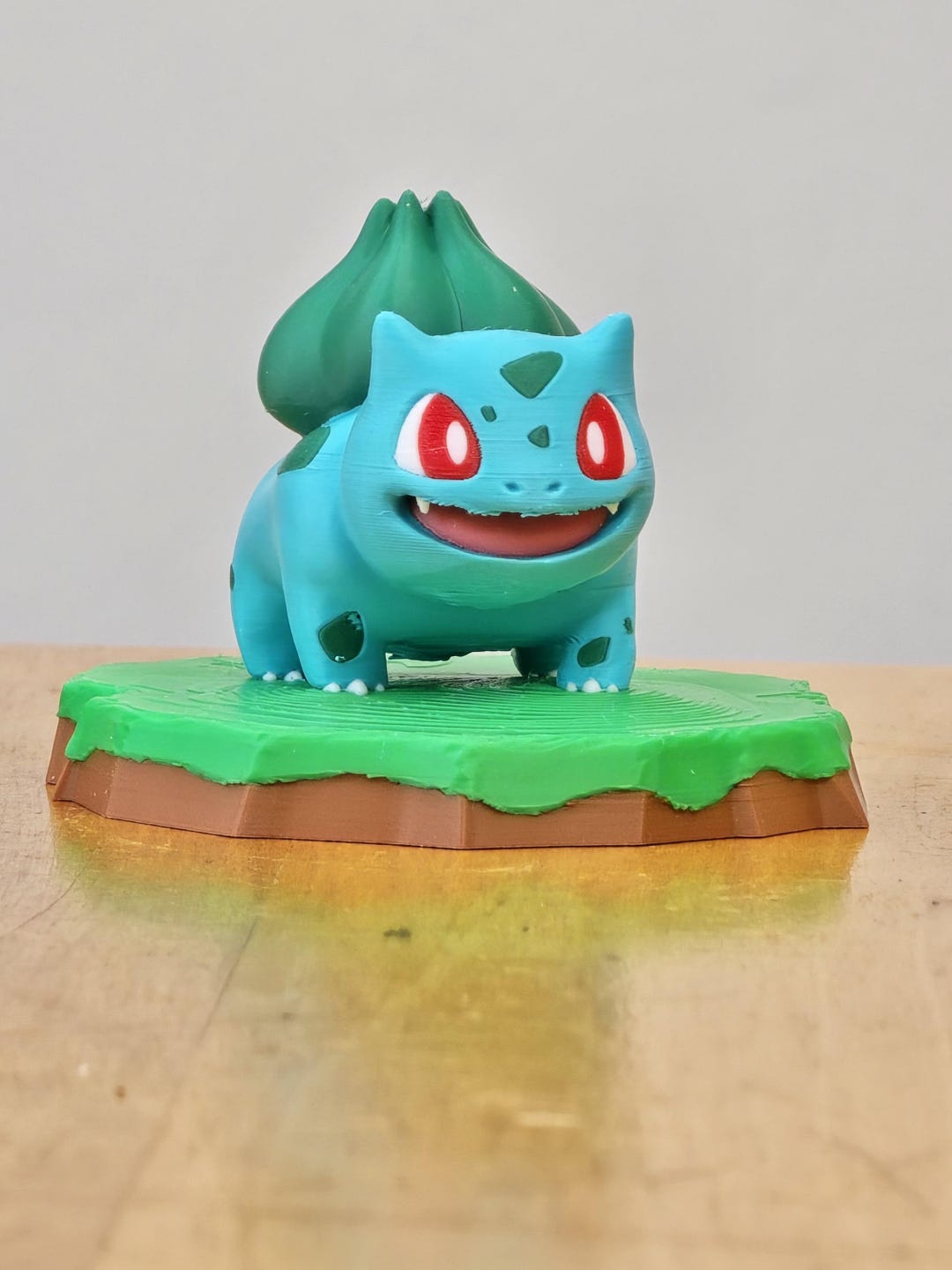 3D Printed Bulbasaur Figurine - Etsy