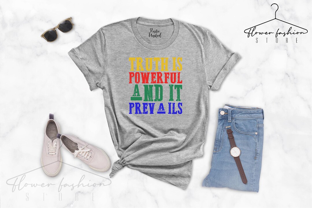 Truth is Powerful T-shirt, Black History Month, BLM Shirt - Etsy