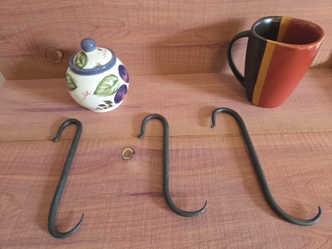 Hand-forged Open Hooks - Etsy