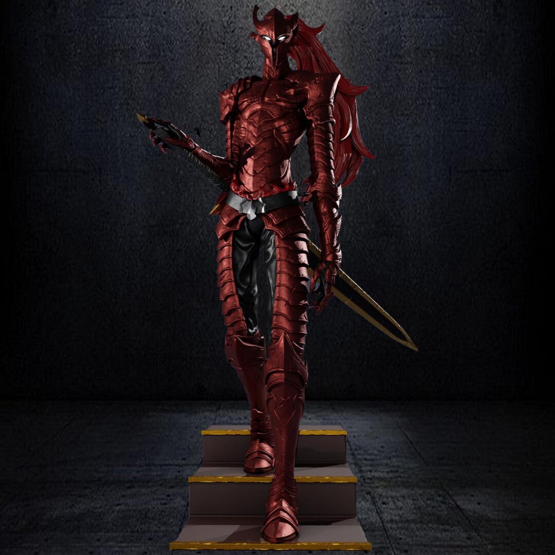 3D Igris - Solo Leveling - 3D STL Model - Digital Download - Art Diy ...