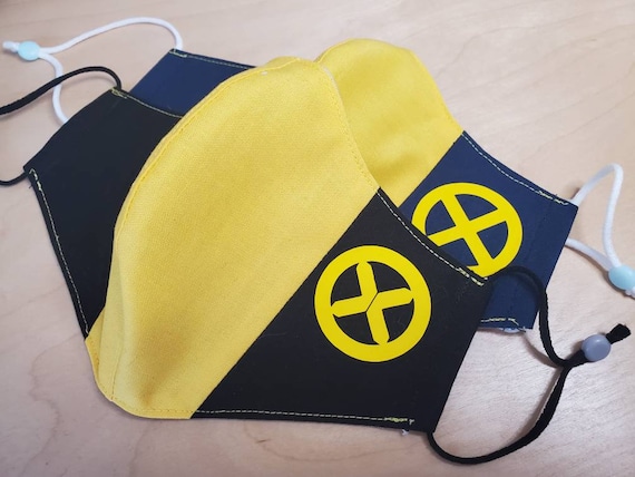 X-men Classic Costume Inspired Cotton Face Mask - Etsy