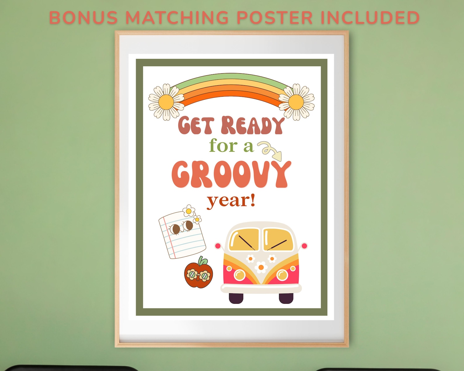 Groovy Back to School Gift Tags for Students, Groovy Themed Classroom ...