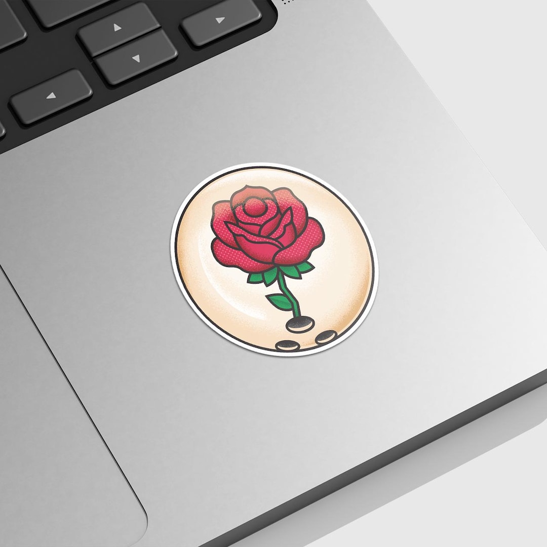 Bowling Ball Decal | Rose Bowling Sticker | Kingpin Movie Decal | 90s ...