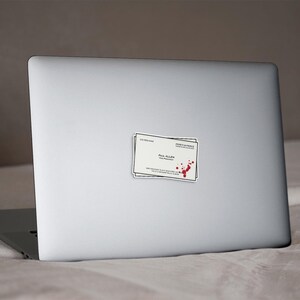 American Psycho Sticker: Patrick Bateman Paul Allen Business Card Vinyl ...