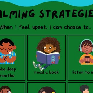Calming Strategies for Kids | Social Emotional Learning Printable ...