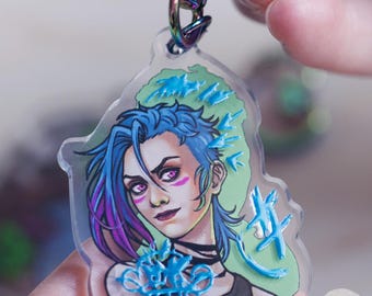 TIMEBOMB Arcane Keychain - Etsy