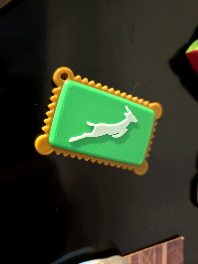 Springbok ZOO Biscuit Keychain or Magnet - Etsy UK