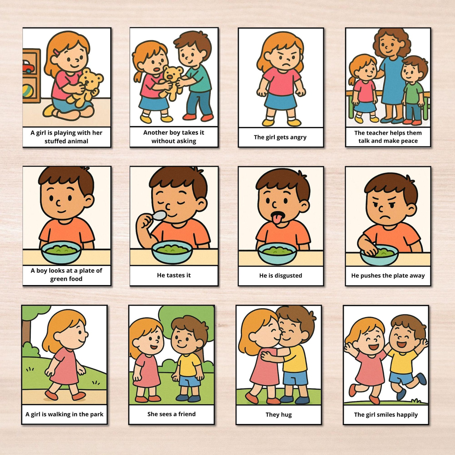 Emotions Learning Pack: Feelings Activities for Preschoolers (PDF ...