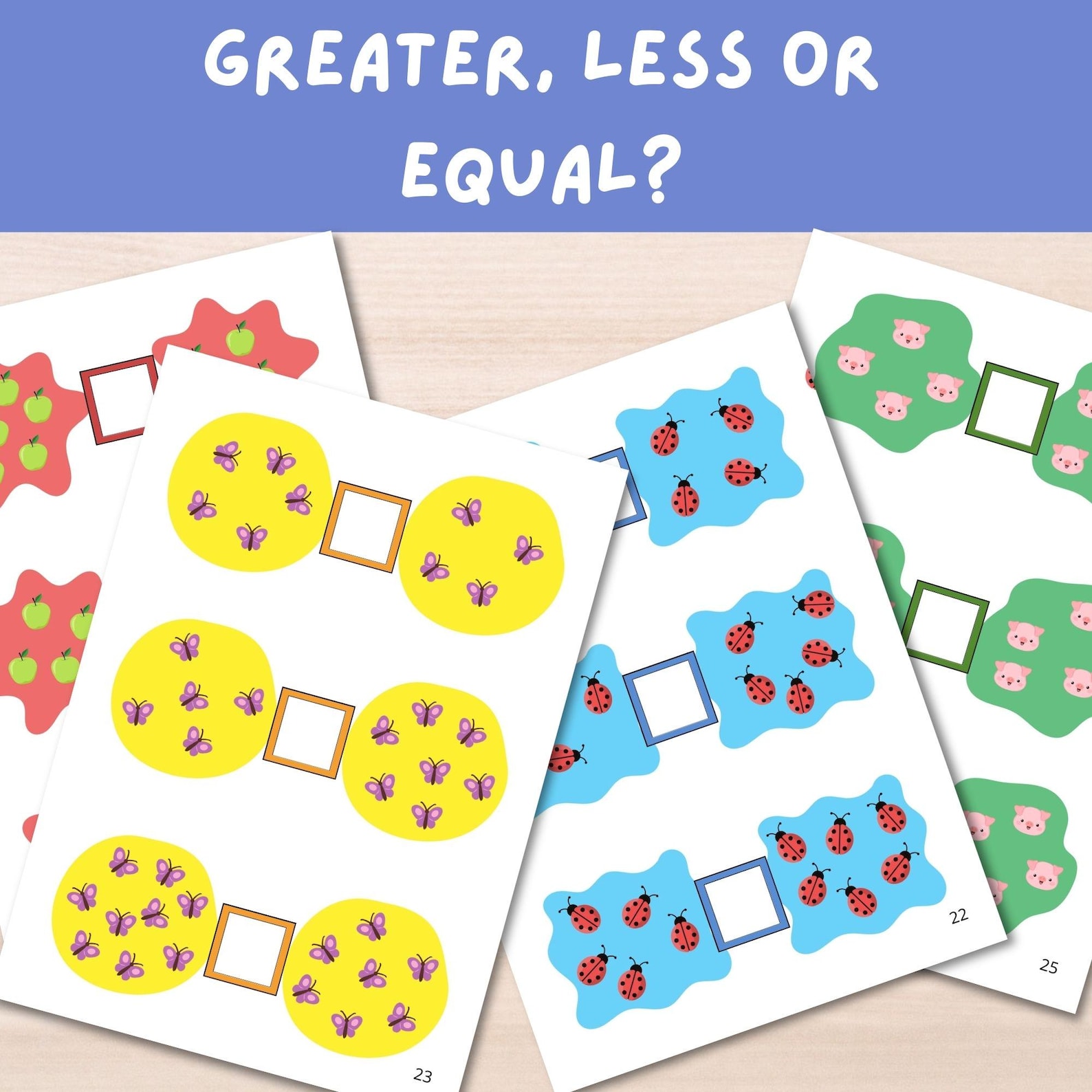 Montessori Numbers Printable | Preschool Math Activities | Count, Add ...