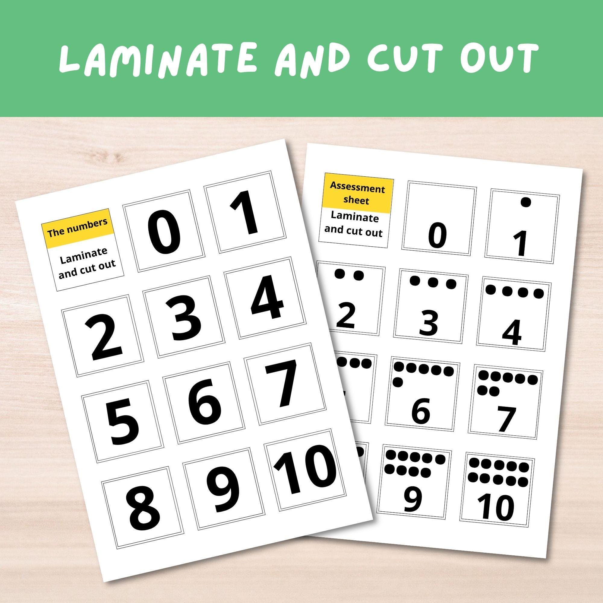 Montessori Numbers and Counting Activity | Learn Numbers 1-10 | First ...