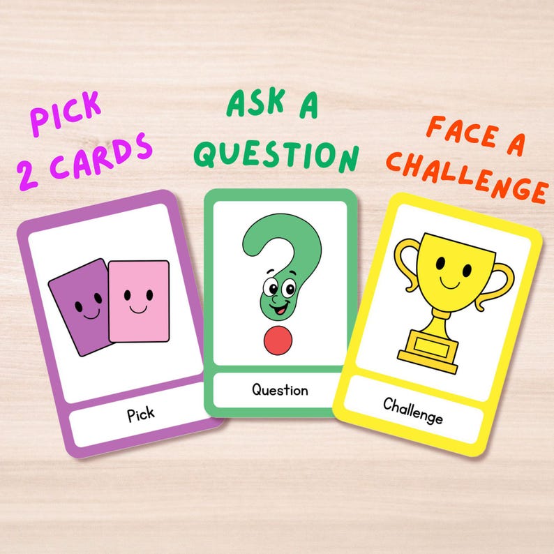 Emotions Card Game for Kids Printable | Feelings & SEL Activity Ages 4 ...