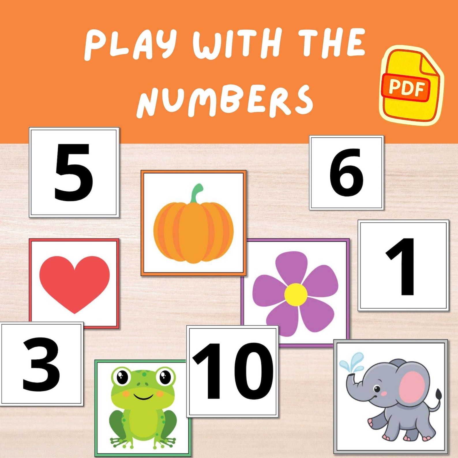 Montessori Math PDF Printable – Numbers Counting and Early Addition for ...