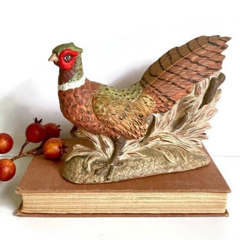 Ceramic Pheasant Figurine - Etsy