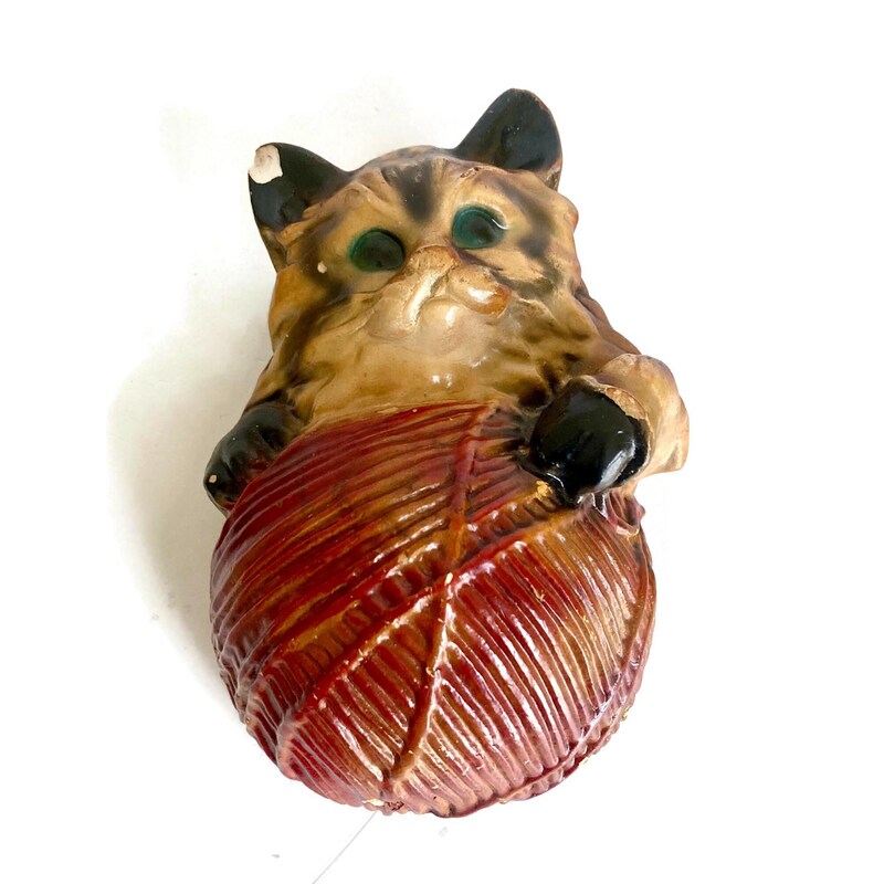 Chalk Ware String Holder - Etsy