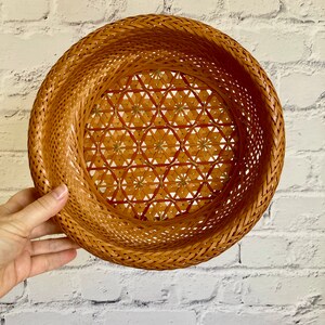 Pair of Double Weave Delicate Baskets/bowls - Etsy