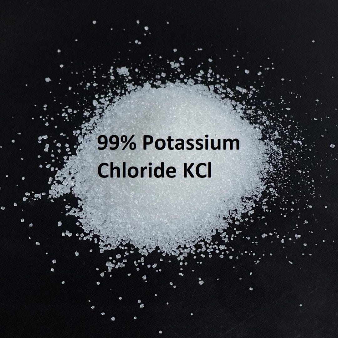 99% Potassium Chloride Kcl | High Purity | External Use Only | CAS 7447 ...