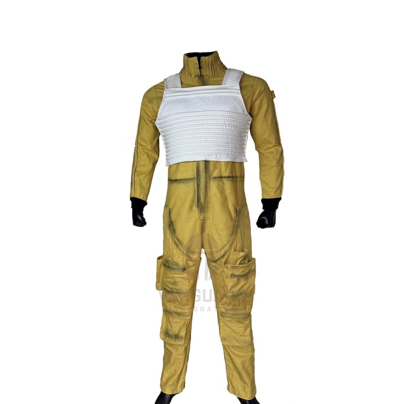 X-wing Rebel Pilot Cosplay Costume – Flight Suit & Vest Luke Skywalker ...
