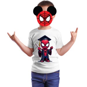 Spiderman Graduation PNG Bundle | 7 Graduate Spider Hero Clipart ...