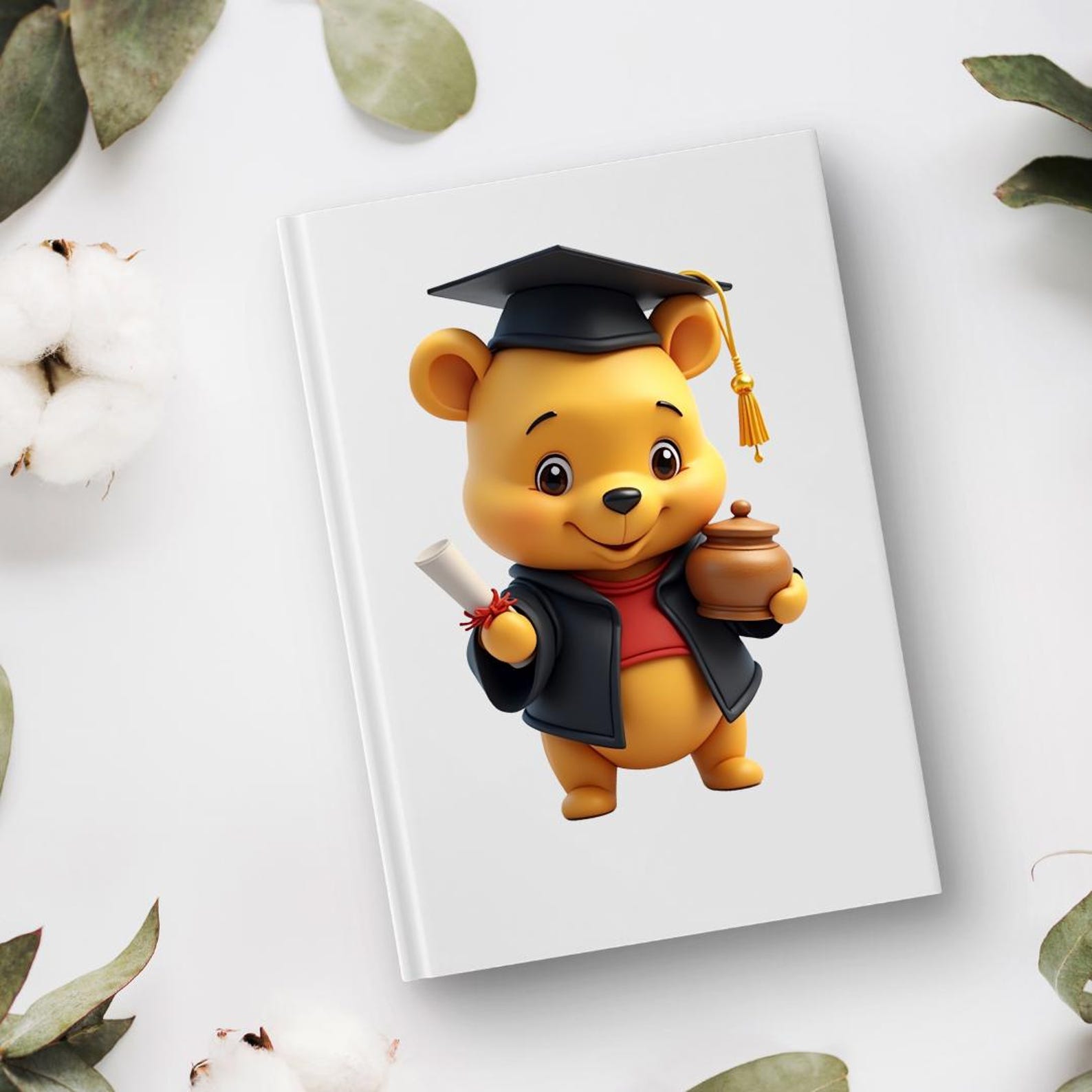 Graduation Pooh Bear PNG Bundle – 9 Cute Graduate Bear Cliparts | Class ...