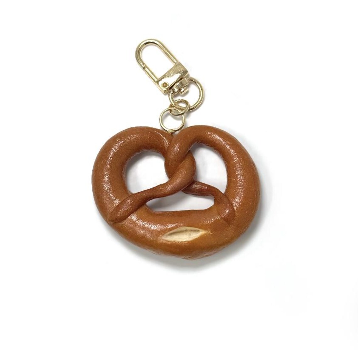 NYC Soft Pretzel Keychain DIY Bag Charm Craft Supply – Cute Planner ...