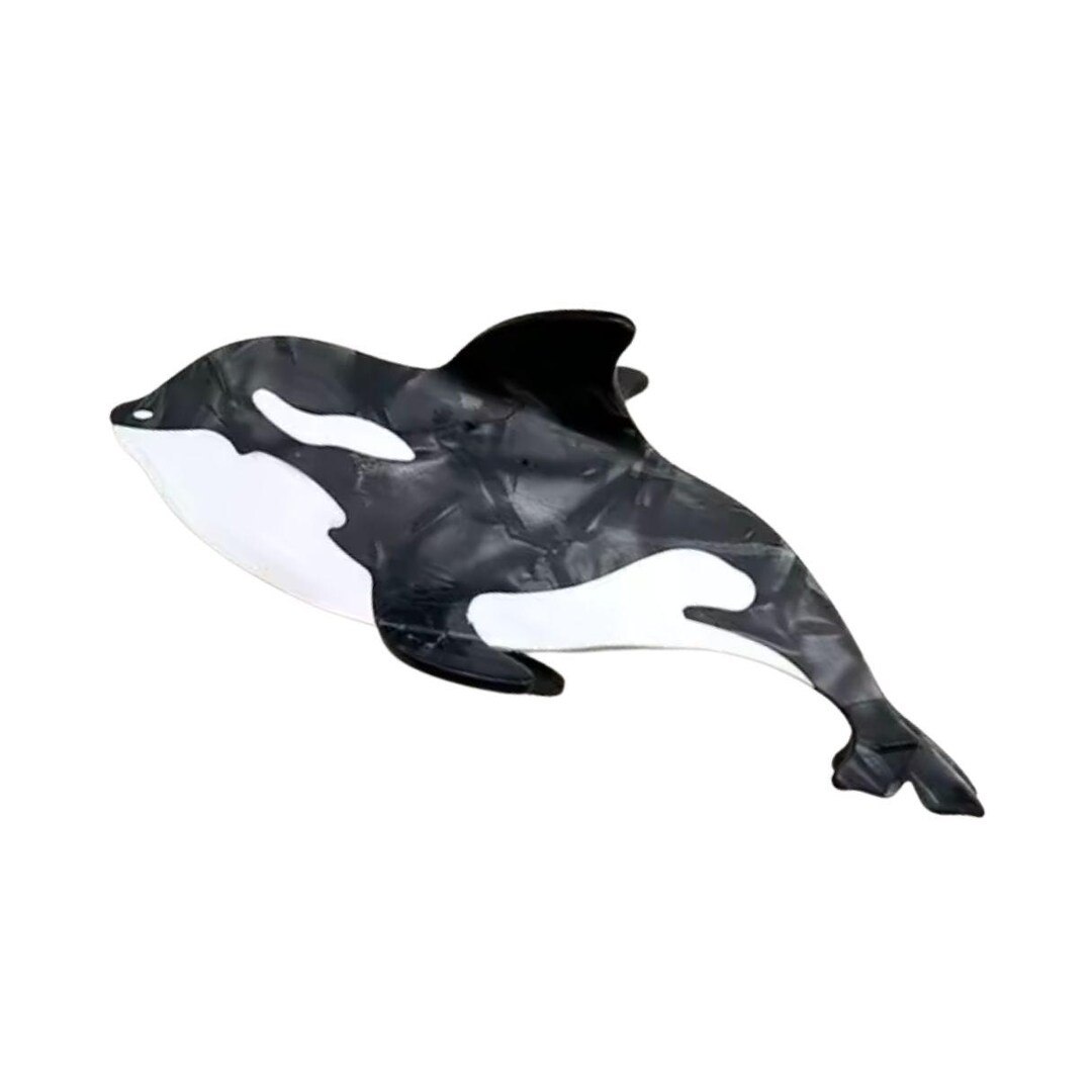 Orca Whale Hair Claw Clip – Make Waves With Your Style - Etsy