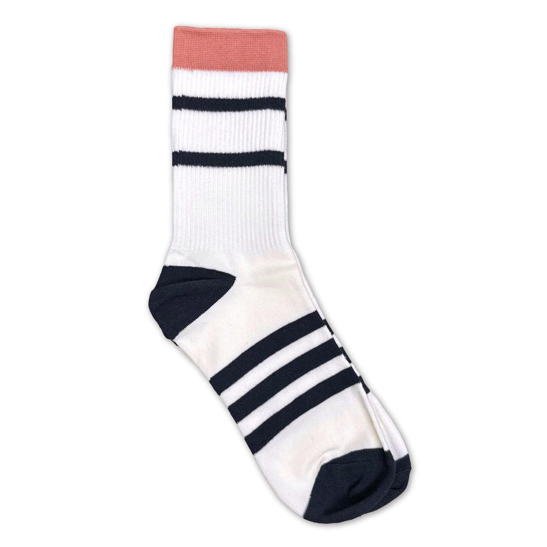 Preppy Striped Claire Socks – Fun Colors, Unisex Cotton Blend - Etsy