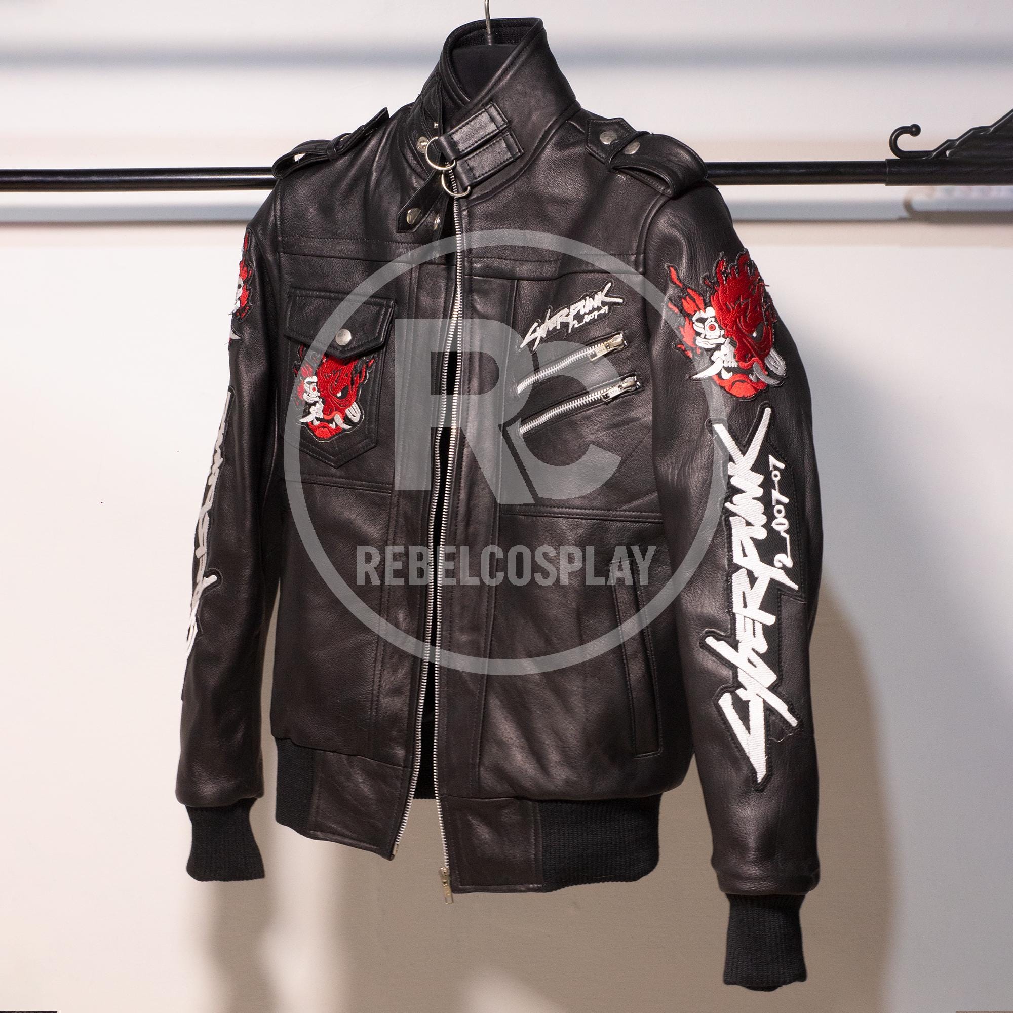 Cyberpunk 2077 Samurai Jacket , Cyberpunk 2007 Unisex Gaming Costume ...