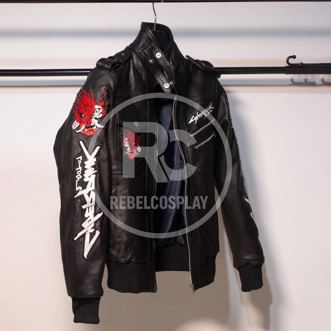 Cyberpunk 2077 Samurai Jacket , Cyberpunk 2007 Unisex Gaming Costume ...