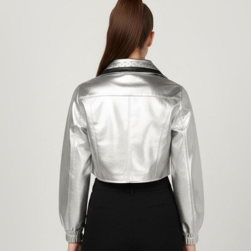 Cyberpunk 2077 Edgerunner Lucy's Cosplay Leather Jacket - Etsy