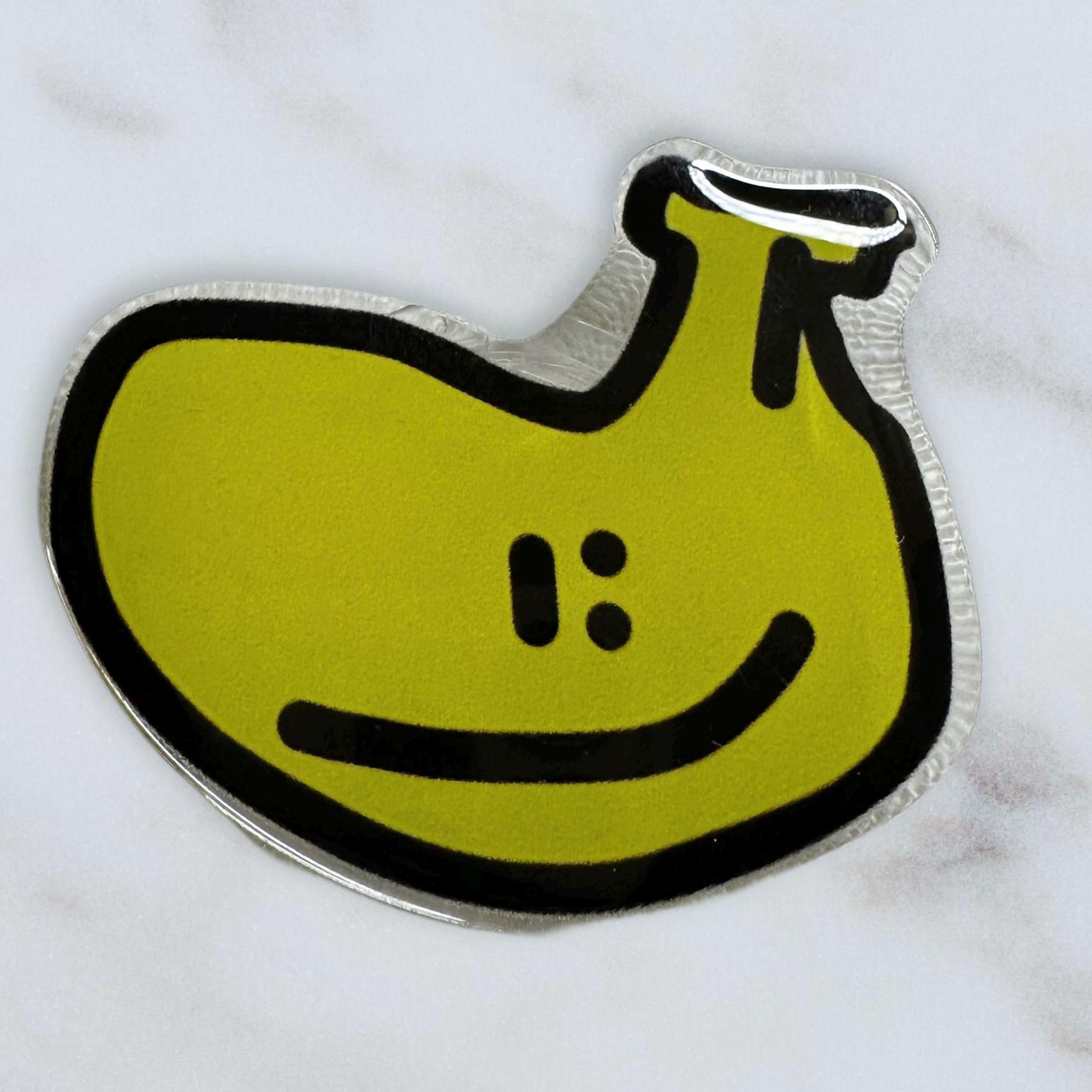 Kawaii Banana Phone Grip – Cute Acrylic Popsocket, Funny Fruit Phone ...